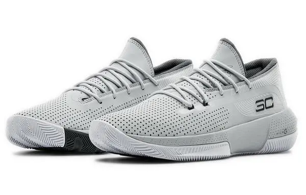 Under Armour Sc 3zero 3 Basketball Sneakers - Grey