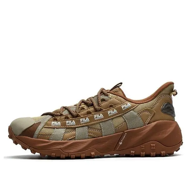 FILA FUSION X White Mountaineering Crossover Low Top Sneakers - Brown
