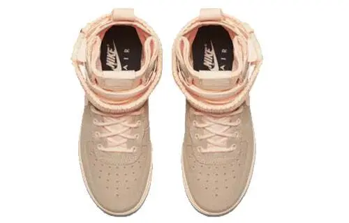 Nike Sf Air Force 1 High Top Sneakers - Orange