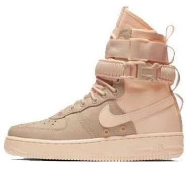 Nike Sf Air Force 1 High Top Sneakers - Orange