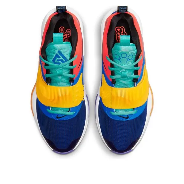 Nike Zoom Freak 3 "antetokounbros" Athletic Shoes - Red/blue/yellow