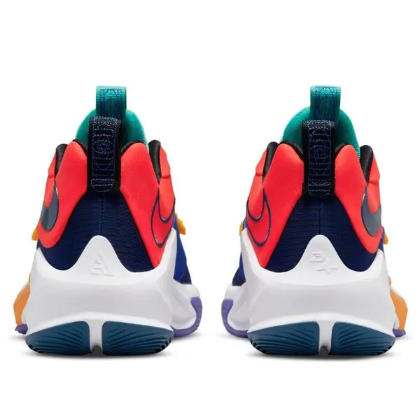 Nike Zoom Freak 3 "antetokounbros" Athletic Shoes - Red/blue/yellow