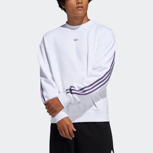 Adidas Originals Side Stripe Loose Pullover