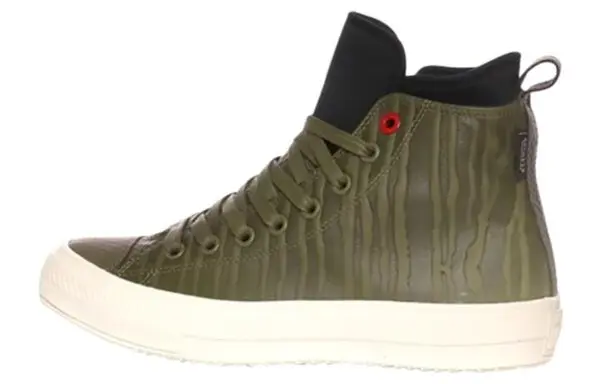 CONVERSE Chuck Taylor All Star Waterproof Hi Sneakers - Medium Olive/black/parchment