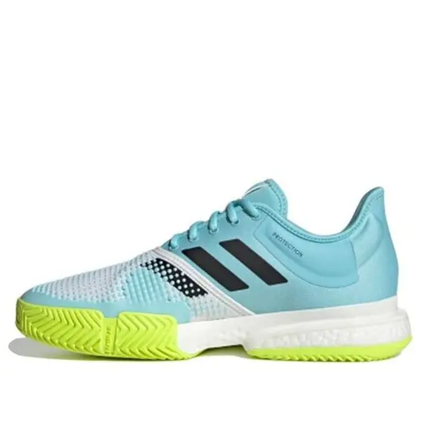 Adidas Solecourt Primeblue Tokyo Athletic Sneakers - Blue/white