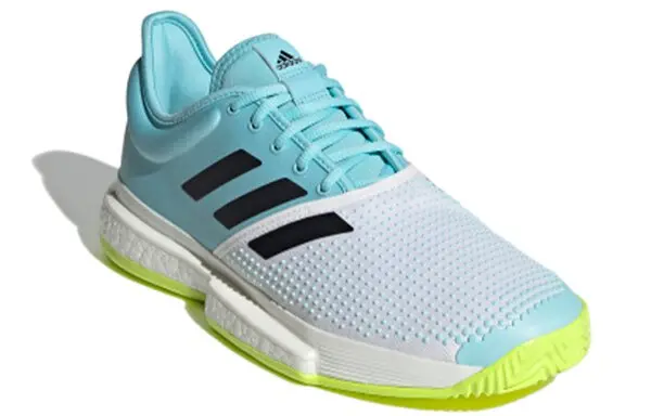 Adidas Solecourt Primeblue Tokyo Athletic Sneakers - Blue/white