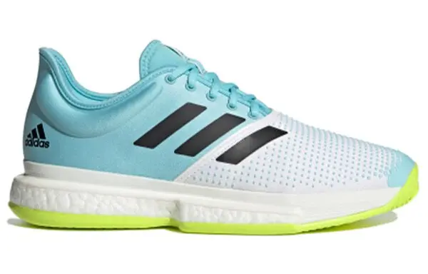 Adidas Solecourt Primeblue Tokyo Athletic Sneakers - Blue/white