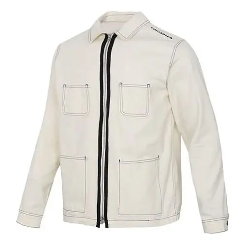 CONVERSE Long Sleeve Jacket With Zip Closure And Pocket Detail