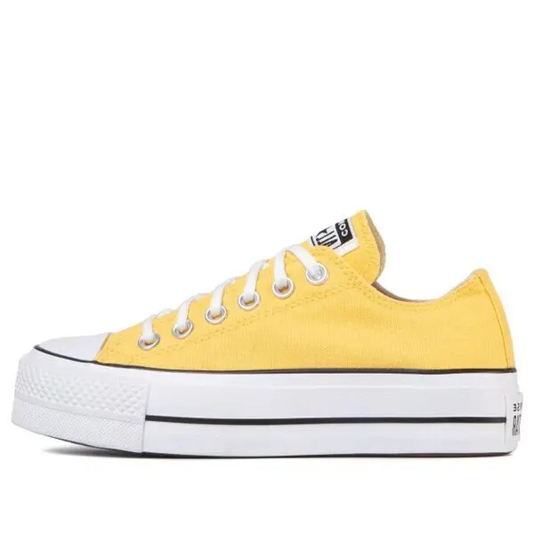 CONVERSE Chuck Taylor All Star Lift Ox Sneakers - Yellow/white