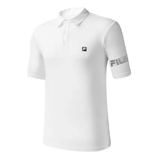 FILA Athletics Professional Sports Polo Shirt - White