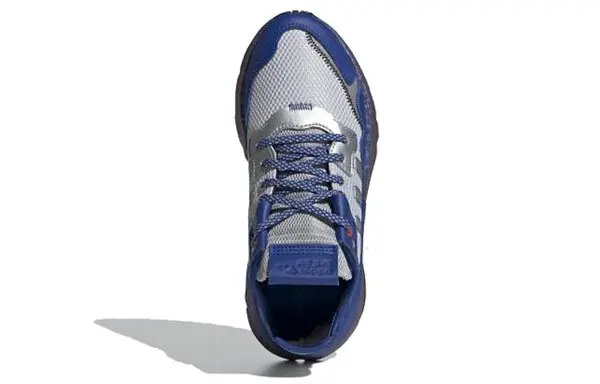 Adidas Nite Jogger "silver Metallic Royal Blue