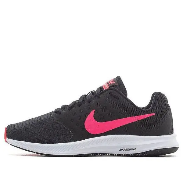 Nike Downshifter 7 Damping Non Slip Athletic Sneakers - Black/pink