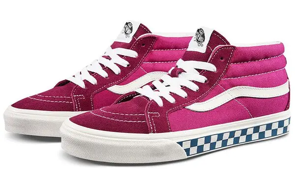 VANS Sk8-mid Reissue 'checker Sidewall' Sneakers