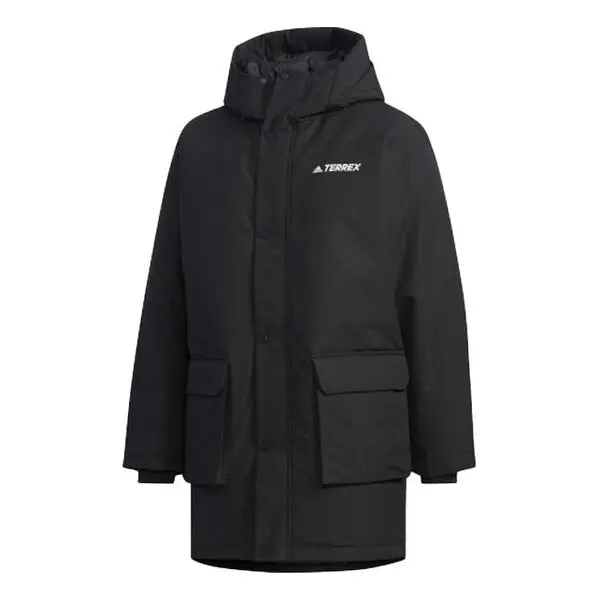 Adidas Xplr Dwn Hooded Down Jacket