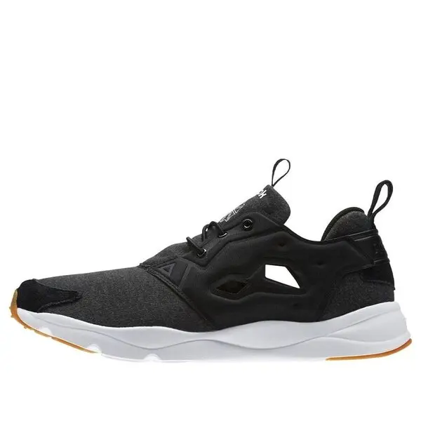 REEBOK Furylite Heather Lace-up Sneakers - Black/white