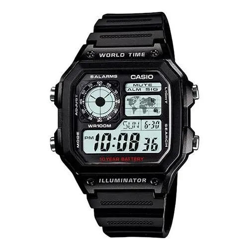 Casio G-shock Digital Sports Watch - Black