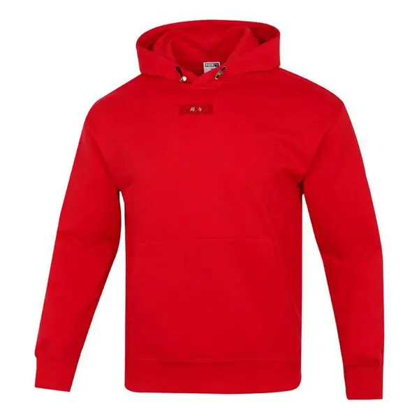 PUMA Knit Hooded Pullover - Red