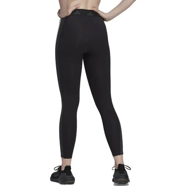 Adidas Hyperglam Training Techfit 7/8 Leggings - Black/white