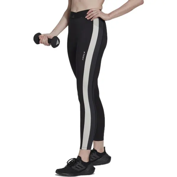 Adidas Hyperglam Training Techfit 7/8 Leggings - Black/white