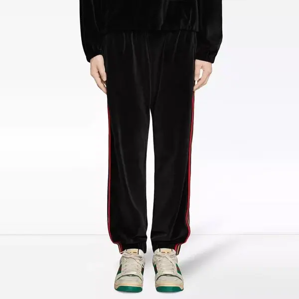 Gucci Chenille Jogging Pant With Patch