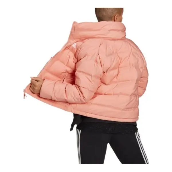 Adidas Helionic Relaxed Fit Down Jacket - Pink
