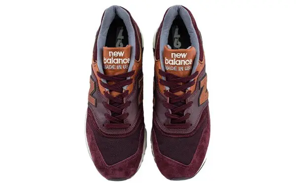 NEW BALANCE 997 Made In Usa "ski Pack - Red