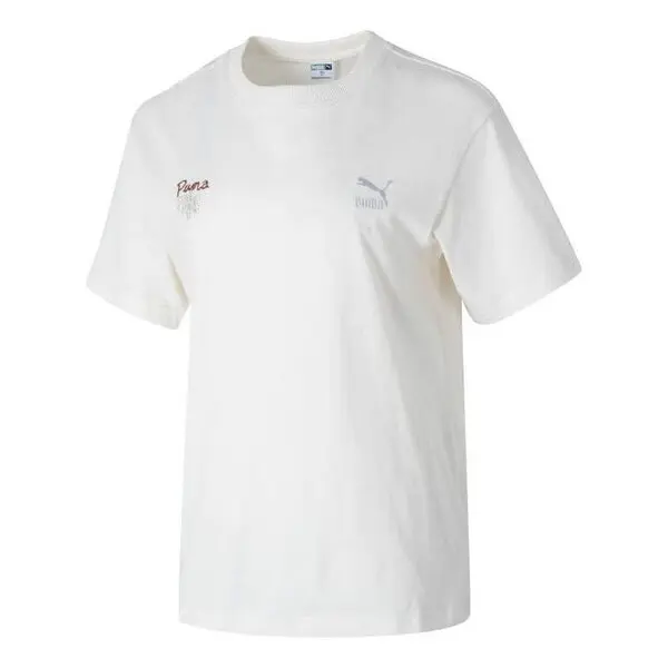 PUMA Classic Cotton T-shirt - Beige