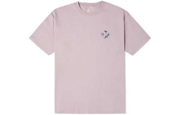 CONVERSE Paisley Pattern T-shirt Asia Sizing - Pink