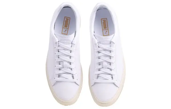 PUMA Basket Stitched Low Top Sneakers
