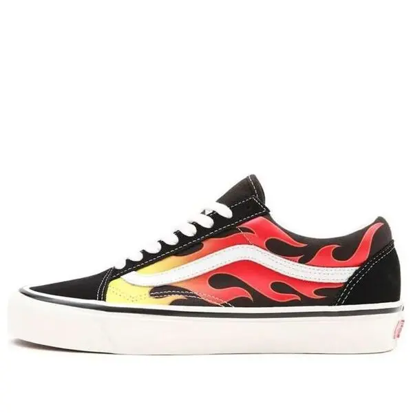 VANS Old Skool 36dx Epic Flame Sneakers - Black/red