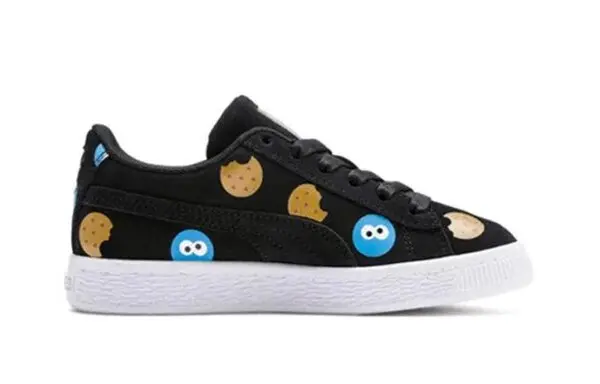 PUMA Sesame Street 50 Suede Badge Ps Low Top Sneakers