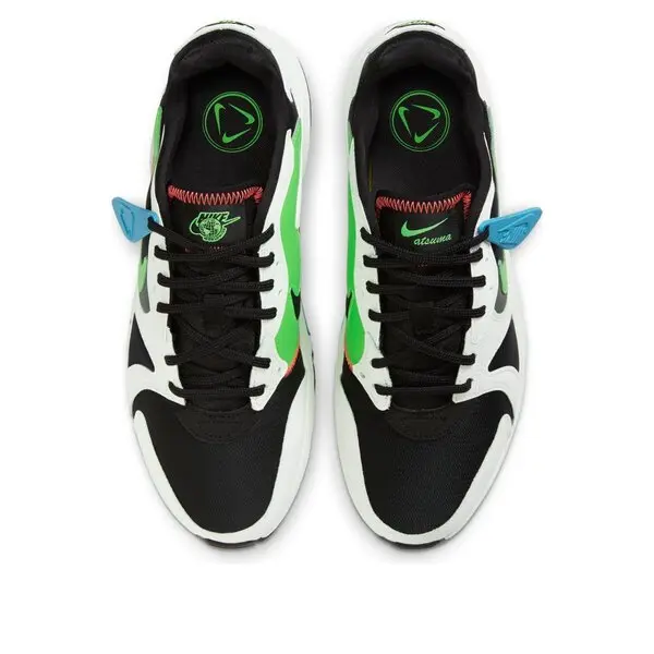 Nike Atsuma "white Green Strike" Low Top Sneakers - White/black/green
