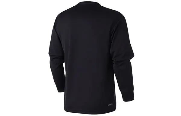 Adidas Long Sleeve Crewneck T-shirt With Printed Details