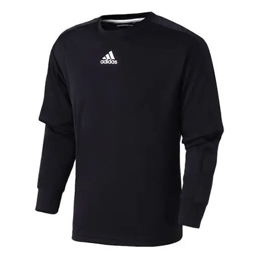 Adidas Long Sleeve Crewneck T-shirt With Printed Details - Multi-color