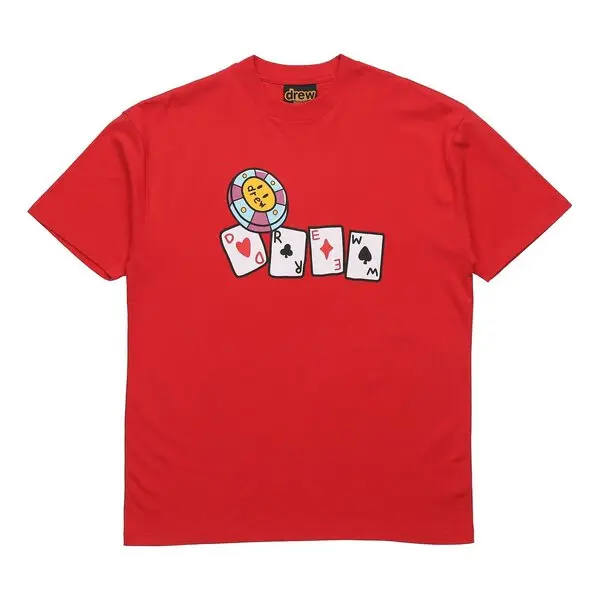 Drew House Lucky You Drew T-shirt - Red