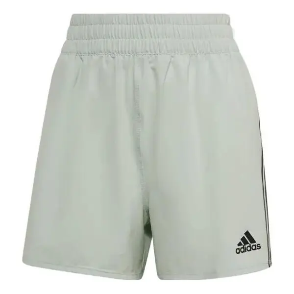 Adidas Train Icons 3-stripes Woven Shorts Asia Sizing - Olive Green