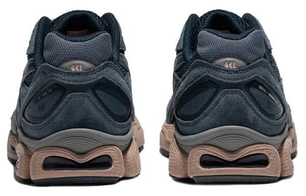 Asics Gel-nimbus "french Blue Tarmac" Sneakers - Blue/brown