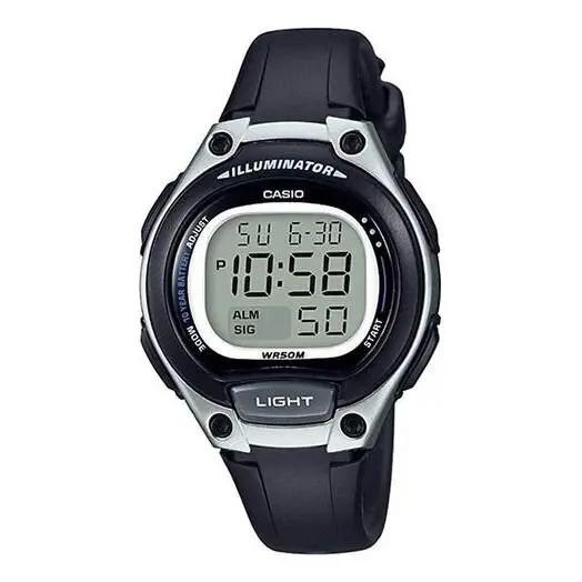 Casio Digital Retro Sports Watch - Black