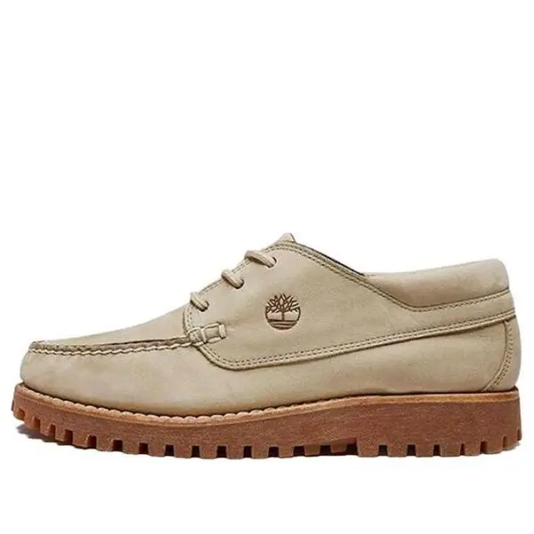 Timberland Jackson's Landing Casual Leather Lace-up Shoes - Camel