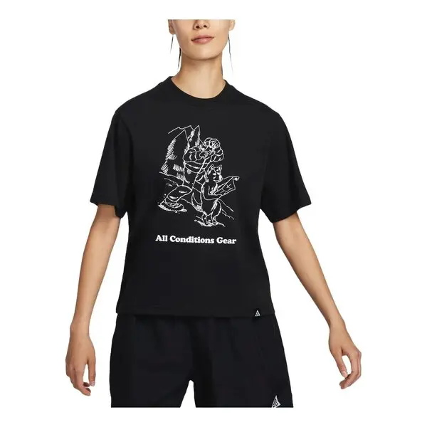 Nike Loose Graphic T-shirt - Black