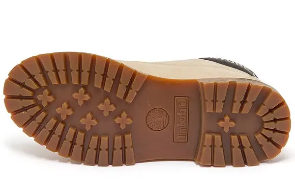 Timberland Inch Premium Lace Up Boots - Beige/black/gold