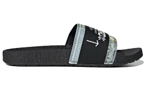 Adidas Originals Adilette Slide Sandals - Black/white