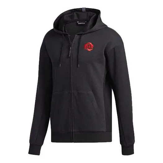 Adidas Ros Crossup Full-zip Hoodie - Black