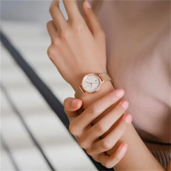 Casio Sheen Mesh Watch With Sapphire Crystal