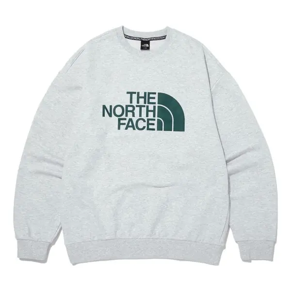 The North Face Big Logo Sweatshirt - Grey/green