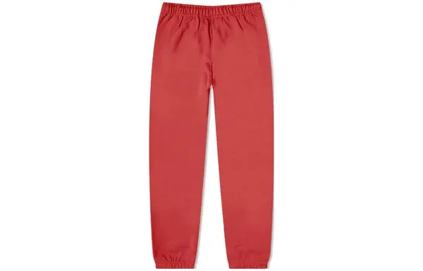Nike Solid Color Fleece Lined Bundle Feet Casual Sports Pants/trousers/joggers Red - Multi-color