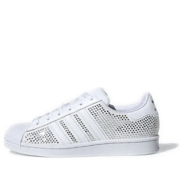 Adidas Superstar Embellished Sneakers - White