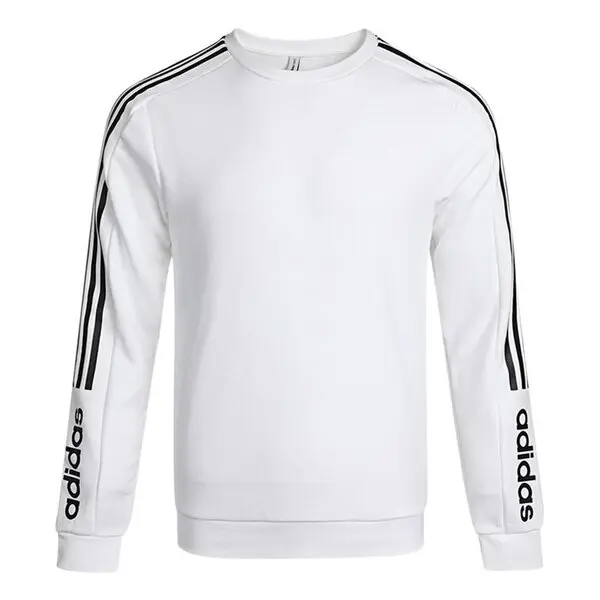 Adidas Neo Long Sleeve Pullover With Sleeve Logo Detail