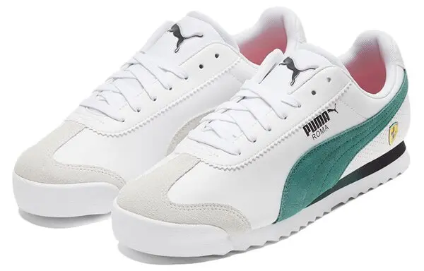 PUMA Scuderia Ferrari X Roma Low Top Sneakers - White