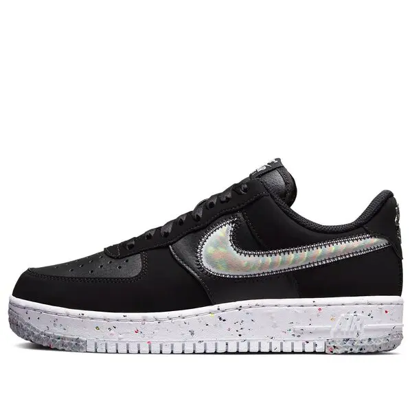 Nike Force 1 Low Crater Sneakers - Black/white